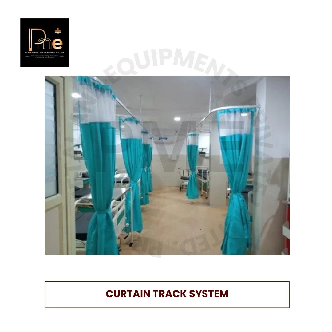 Smart Curtain Track System for Hospitals | Praun Metal